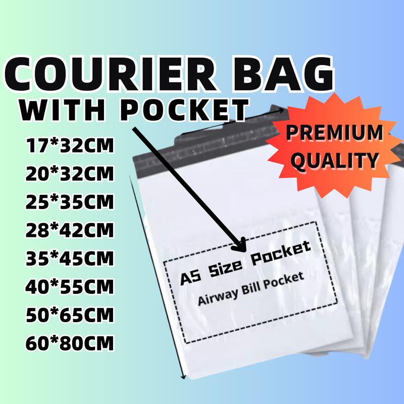 Courier Bag With Pocket Courier Bag Poket Parcel Bag Packaging - TikTok ...