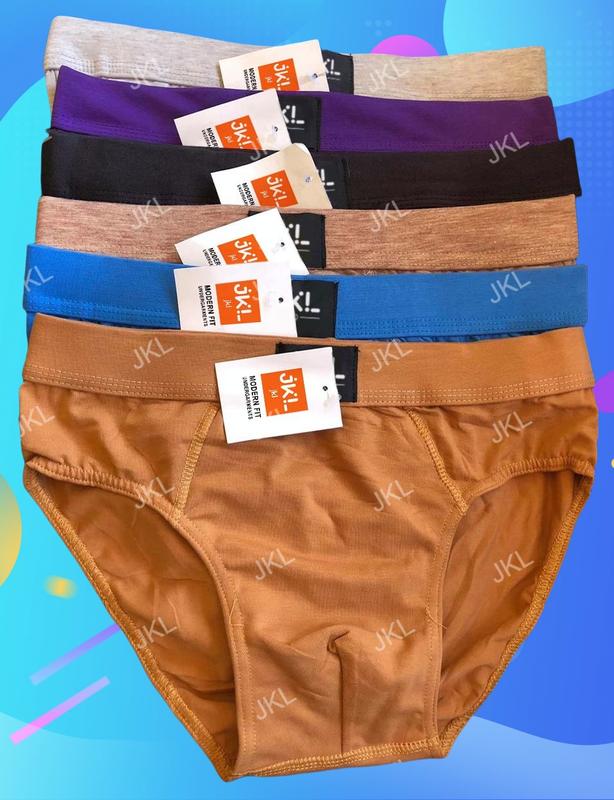 Mens Briefs (inside garter) - Pack of 12 or 6, Plain Design - TikTok ...