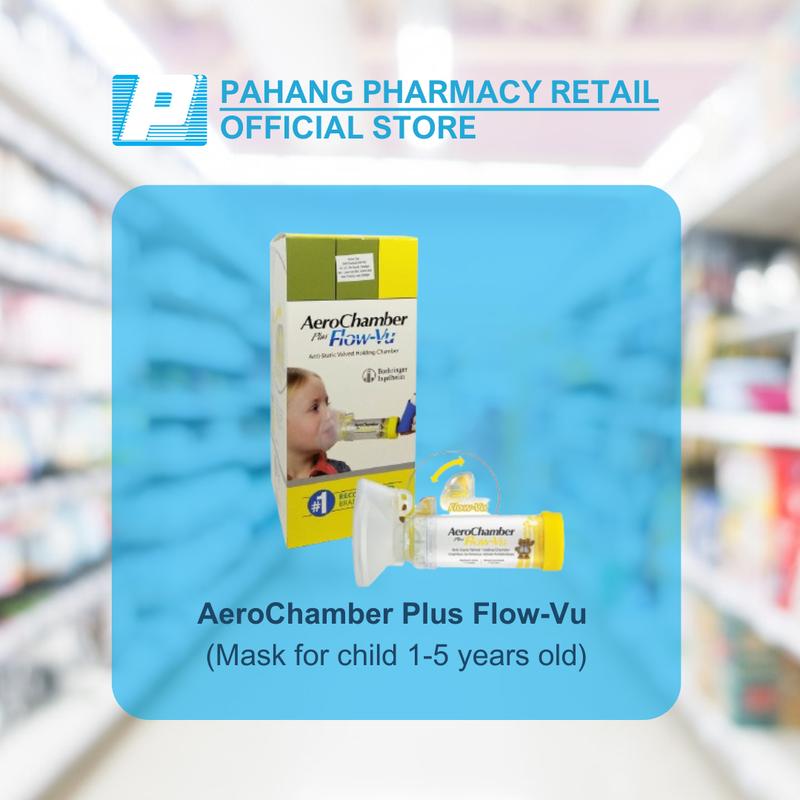 AeroChamber Plus Flow-Vu (Mask for child 1-5 years old) - TikTok Shop ...