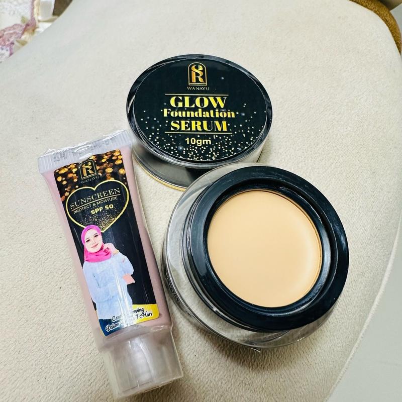 SR GLOW FD SERUM + SUNCREEN asas makeup - TikTok Shop Malaysia