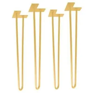 Kaki Meja Besi Hairpin Leg / Kaki Meja Kerja Tamu Lesehan Belajar DIY ...