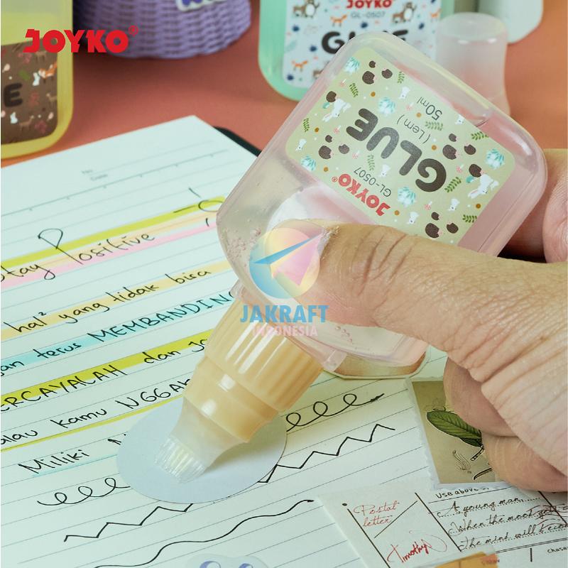 (1 Pcs) Lem Cair + Kuas JOYKO GL-0507 Paper Glue Kertas Kain - Shop ...