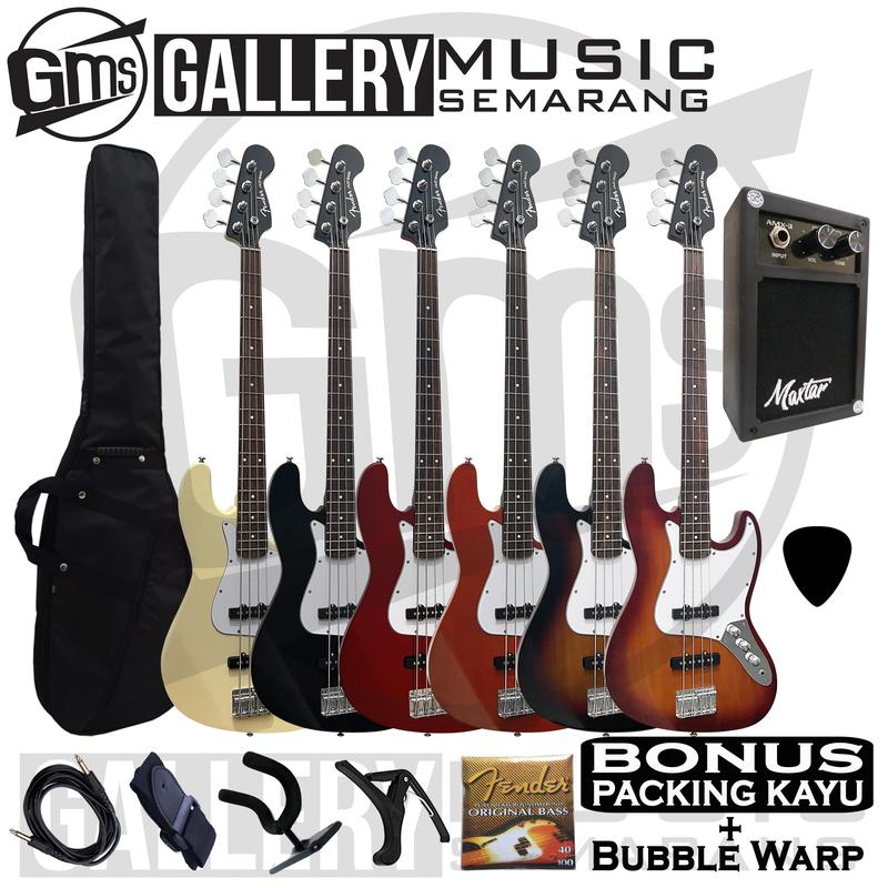 Bass Elektrik Fender Jazz Bass Gitar Bass Listrik Fender Jazz Bass (TT ...