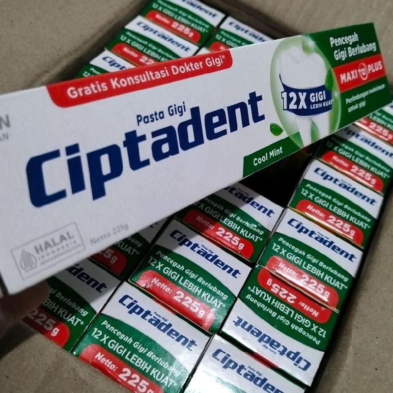 Ciptadent cool mint(hijau) pasta gigi 225 gram. - Shop | Tokopedia