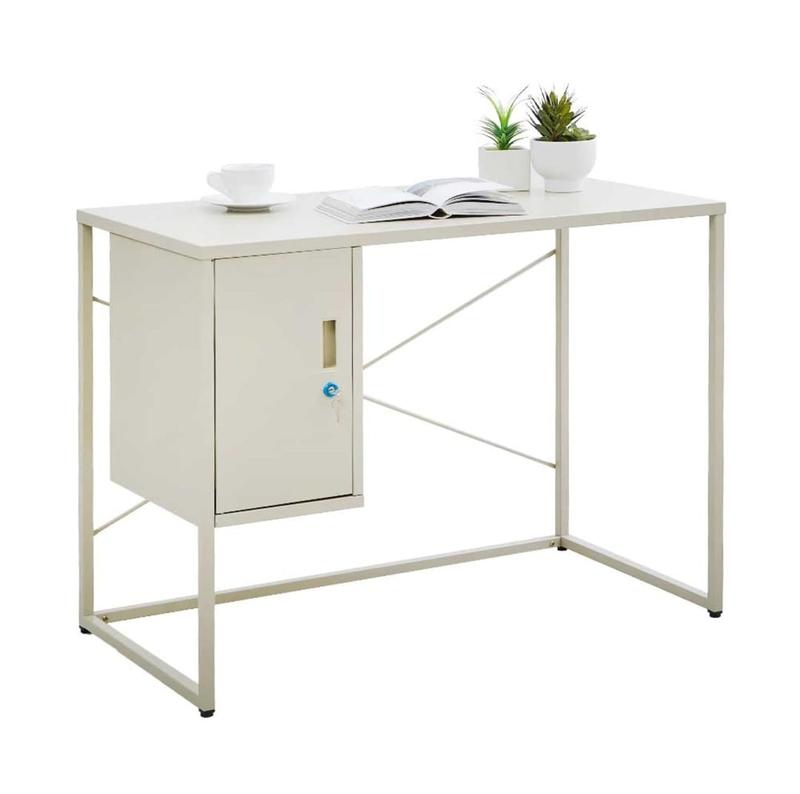 Informa Lynd Meja Kantor Metal - Krem Beige - Shop | Tokopedia