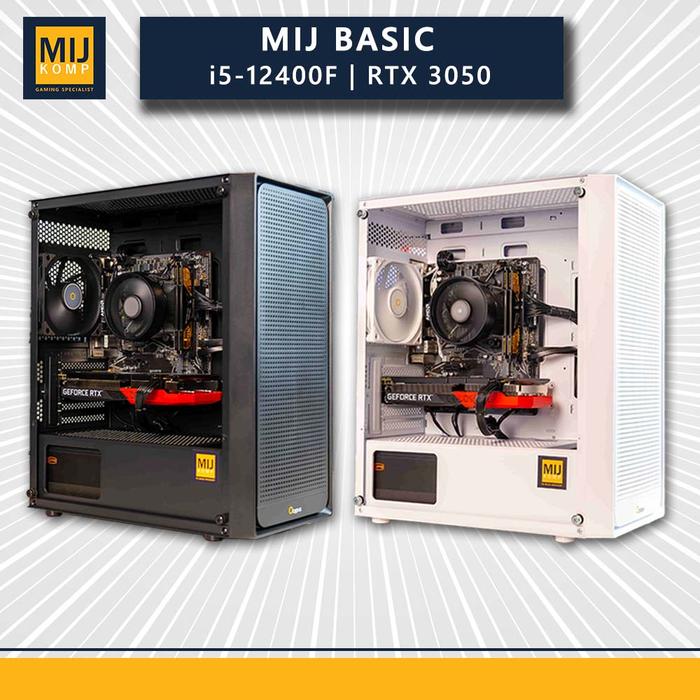 Jual MIJ BASIC / INTEL CORE i5-12400F / RTX 3050 / PC GAMING DESAIN ...