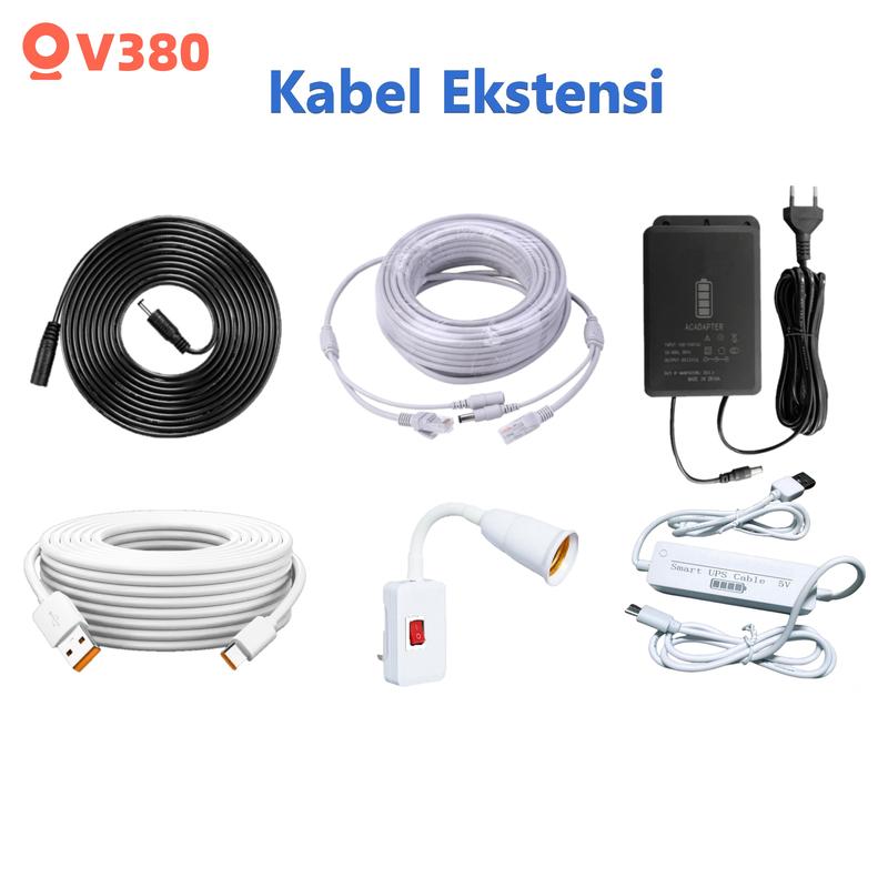 【Wayar Sambungan CCTV】FRANWELL Rj45 Plus Dc Power Extension Ethernet ...