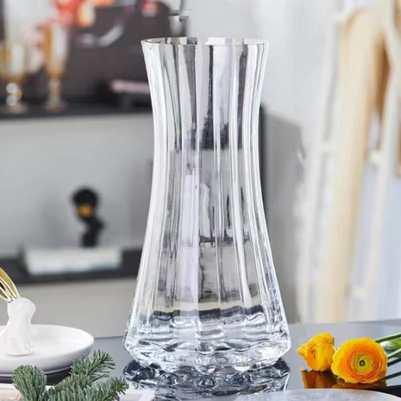 Vas Bunga Kaca Bening Estetik Vintage Glass Flower Vase - Y23 - Shop ...