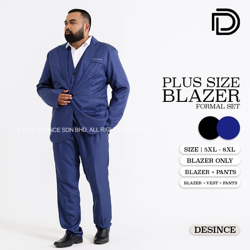 DESINCE Men Blazer Set Plus Size 5XL 6XL 7XL 8XL Suit Lelaki - TikTok ...