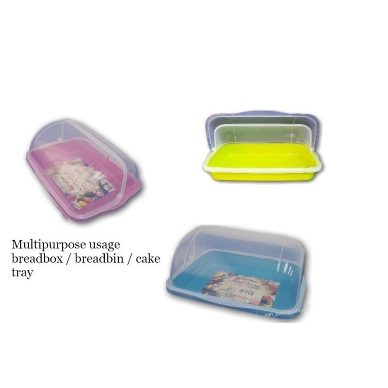 BEKAS KUIH PLASTIK / APPLELADY bread box / bekas roti / multipurpose ...