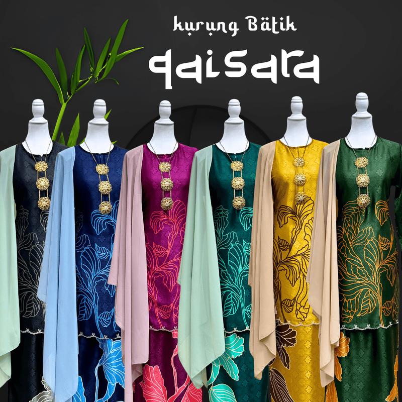 KURUNG BATIK QAISARA (MODEN & RIAU) | Sutera Jacquard | Bati - TikTok ...