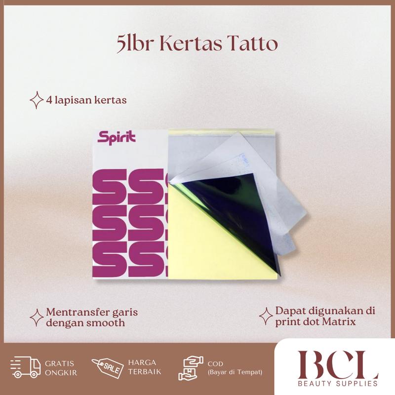 5lbr Tattoo Transfer Copier Paper Spirit Stencil Carbon Thermal - Shop ...