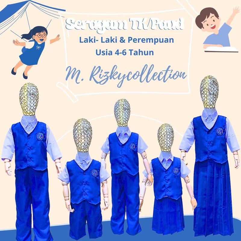 Set Seragam dan Rompi TK/Paud Nasional Laki-Laki dan Perempuan - Shop ...