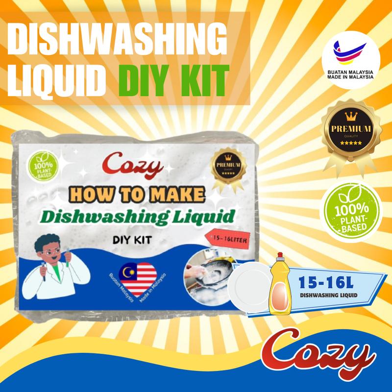 Cozy Dishwashing Liquid DIY KIT (15 - 16Liter)/Buat dan jual - TikTok ...