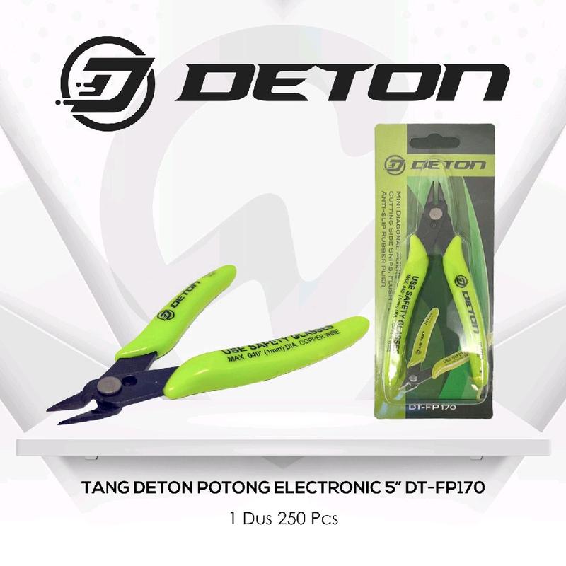 Tang potong elektronik DETON 5 INCHI tang potong kaki komponen - Shop ...