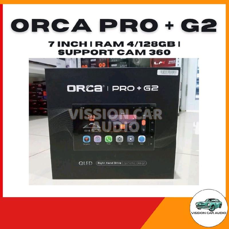 ORCA HEAD UNIT ANDROID ORCA ADR-9988 PRO PLUS G2 SERIES 7 INCH ...
