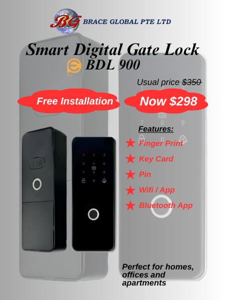 Proentry Smart Digital Gate Lock BDL 900 with free installation ...
