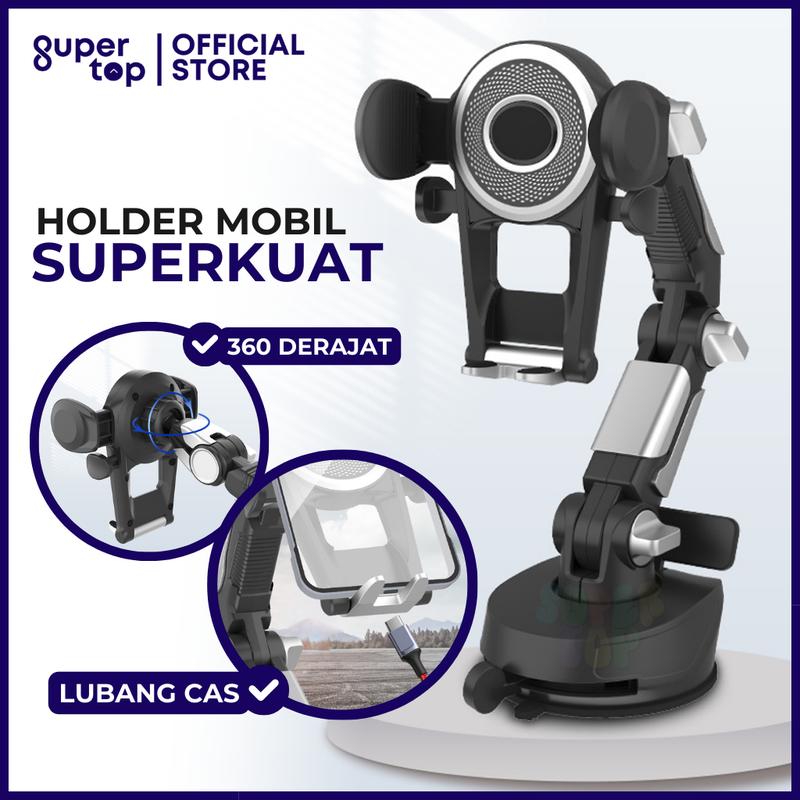 Holder Mobil 4IN1 Superkuat Stand Dudukan Hp di Dashboard Kaca - Shop ...