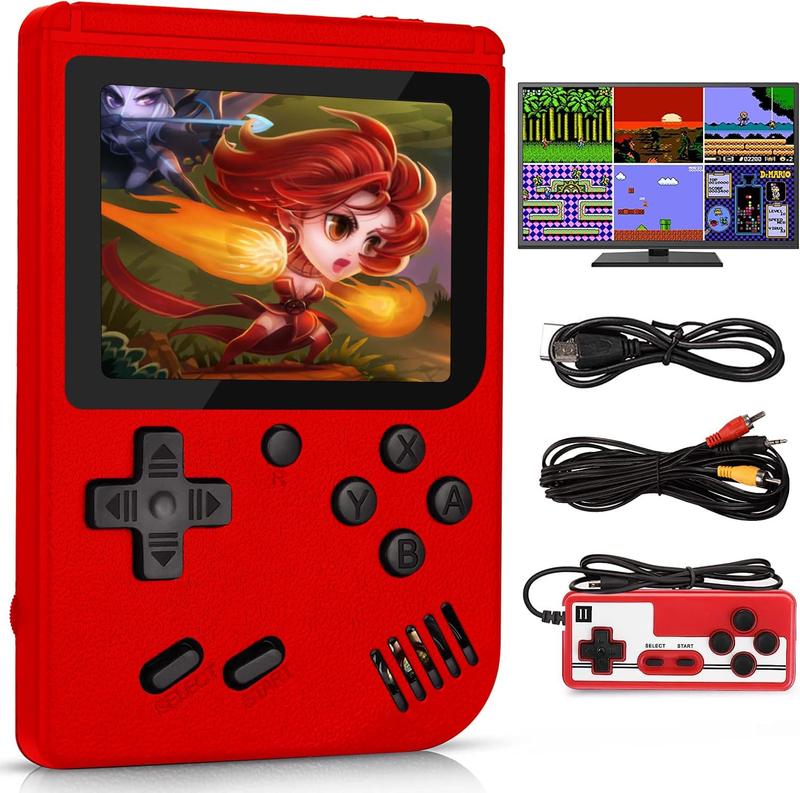 Handheld Game Consoles, Retro Mini Game Player with 400 Classic ...