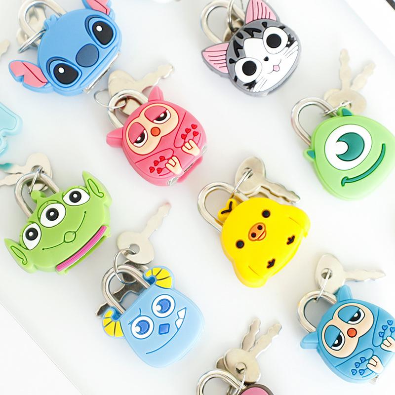 Creative Cartoon Metal Mini Lock, Super Cute and Cute Padlock, - TikTok ...