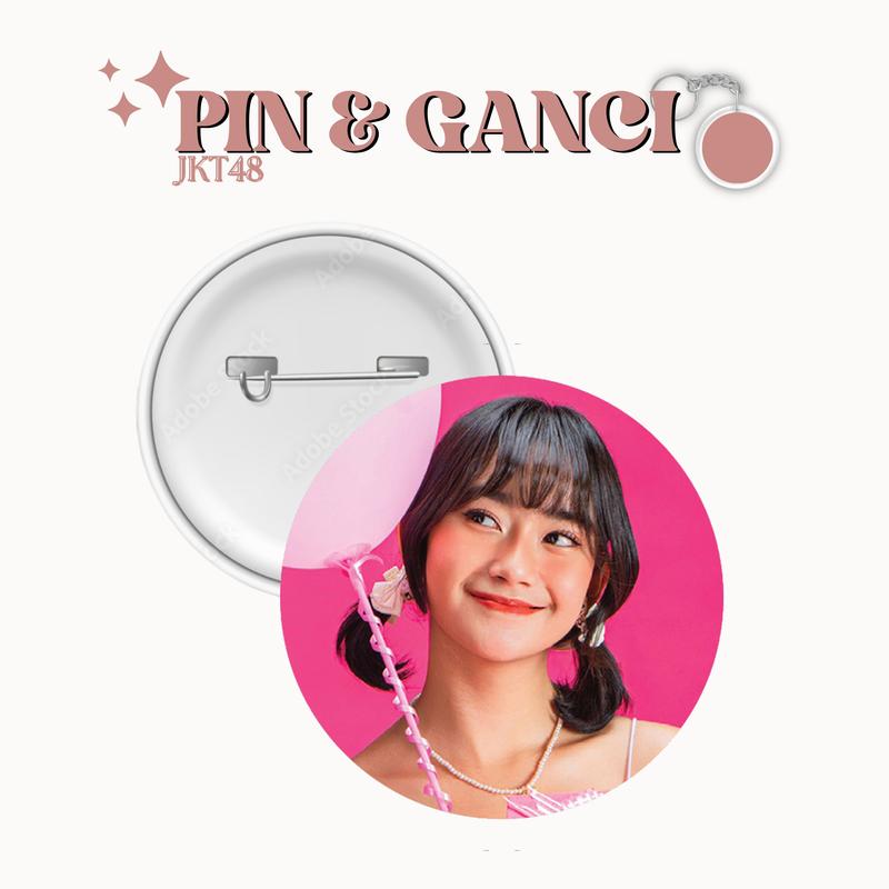 PIN JKT48 I LOVE THEATER UKURAN 58 MM (HARGA 1 PCS + LAMINAS - Shop ...