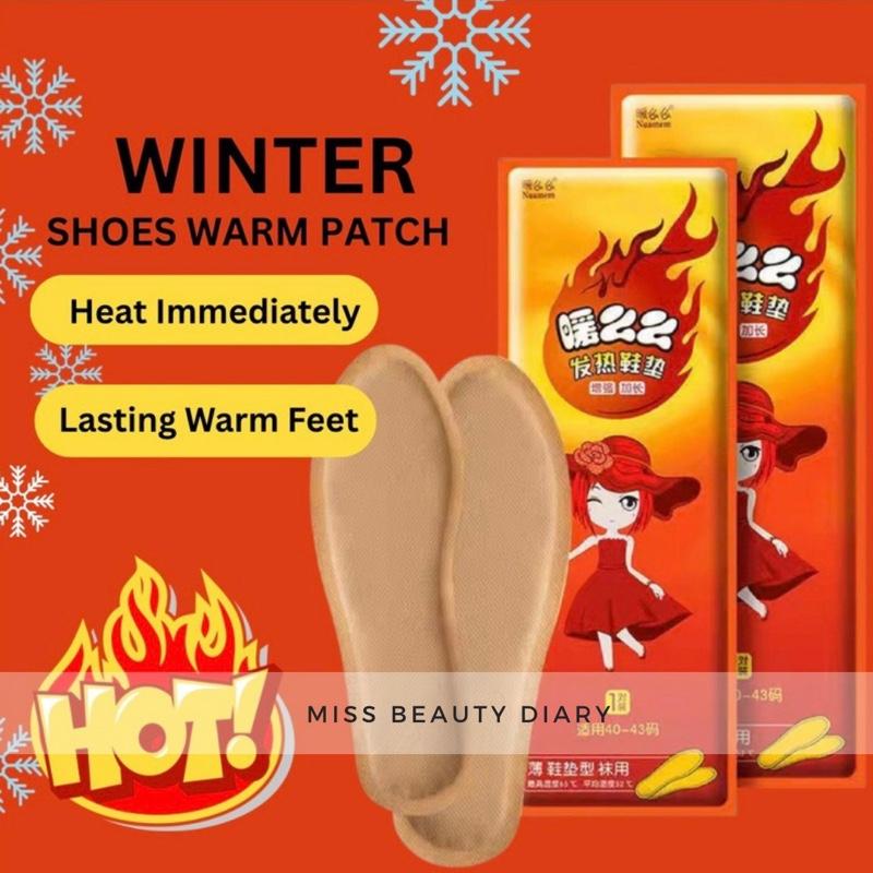 【Ready Stock】Winter Heat Pad Foot Warm Pad Foot Warmer Warm Patch ...