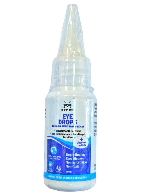 PETKU COLLOIDAL NANO SILVER EYE DROPS 20ML - TikTok Shop Malaysia