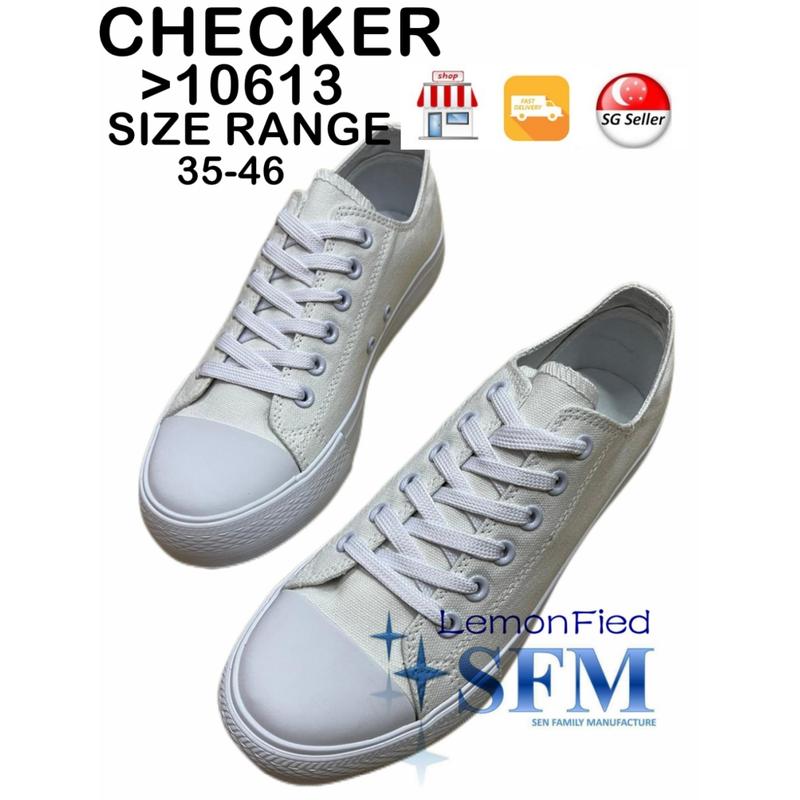 School Shoes Checker 10613 SIZE RANGE 35 - 46 Sneakers Canva - TikTok ...