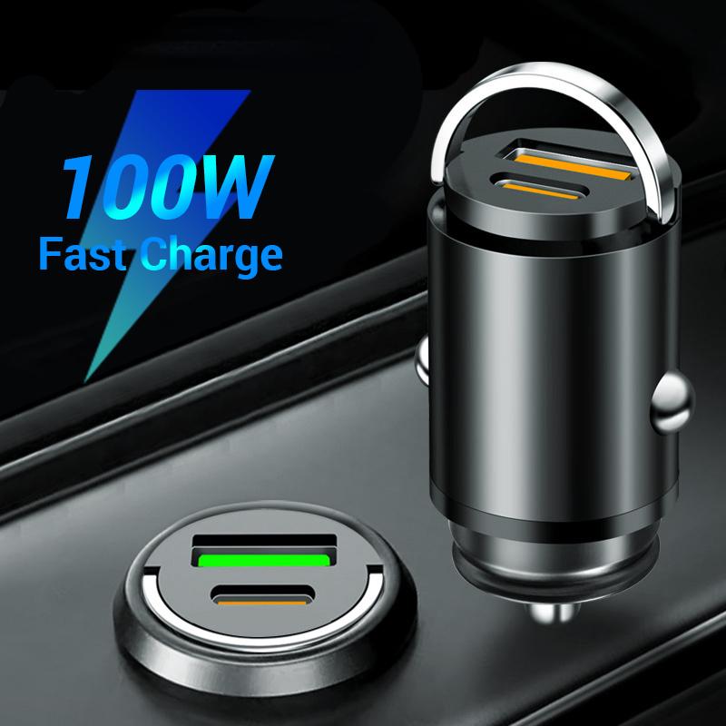 COD 24-hour shipping 100W fast charging charger mini pull loop - TikTok ...