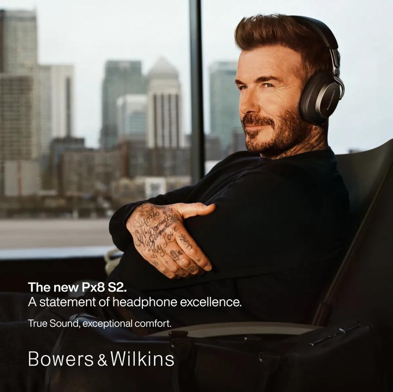 Bowers & Wilkins - Px8 S2 Over-ear noise-canceling headphones - Warm ...