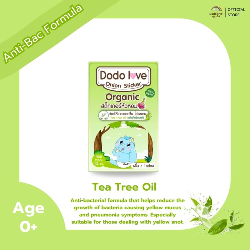 Dodolove Organic Onion Stickers with Tea Tree Oil for Antiba - TikTok ...