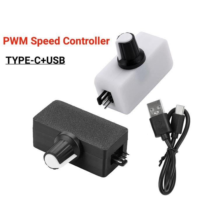 Jual 12V 4-Pin Fan Speed Regulation DC Motor Speed Controller PWM Pulse ...