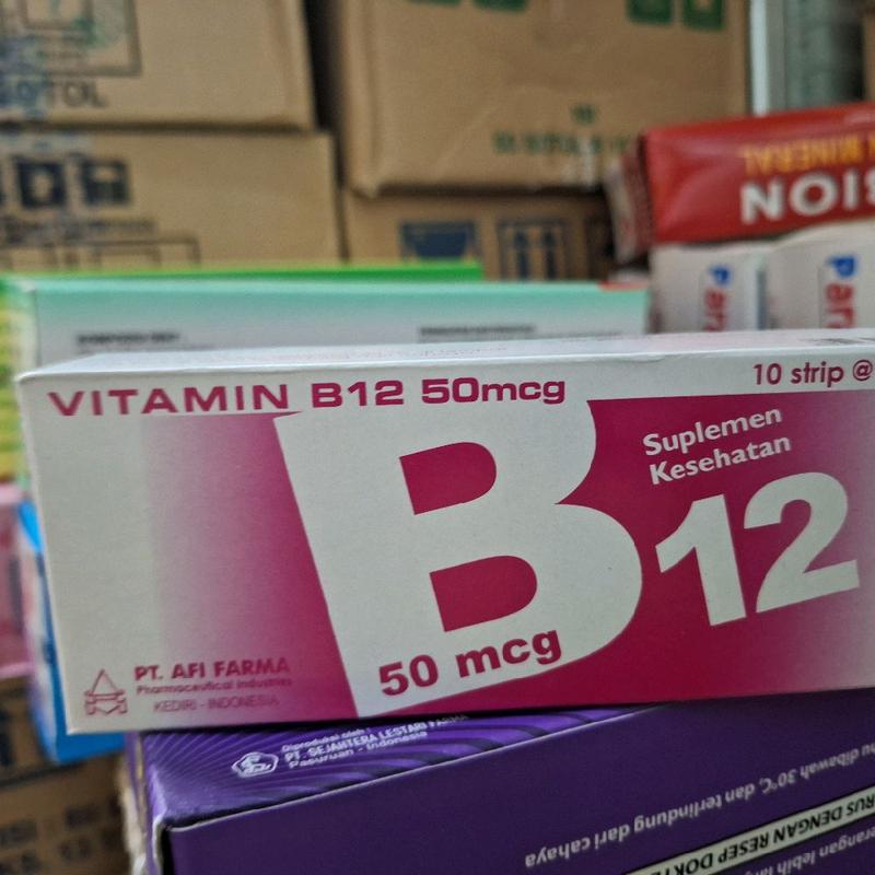vitamin b12 dari (afi farma). - Shop | Tokopedia