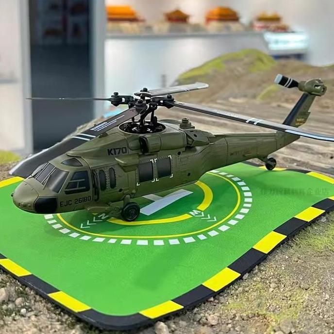 [Ntl] Wl Xk K170 Black Hawk Uh-60L Rc Helicopter Millitary 2.4Ghz 4Ch 6 ...
