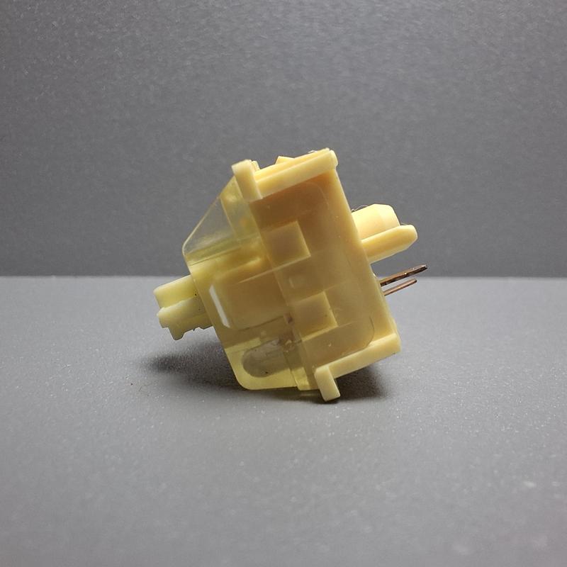 KTT Creamy Yellow Pro Linear Switch PCB Mount - 5 Pin - Shop | Tokopedia