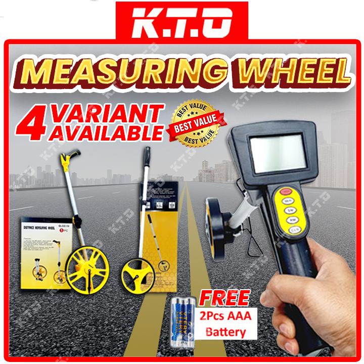 Analog / Digital Display Folding Distance Measuring Wheel 10km - TikTok ...
