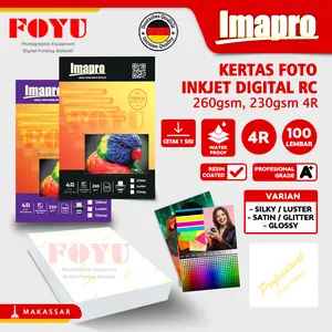 Kertas Foto Inkjet Imapro Professional RC Glitter 260gsm A4 - Shop ...