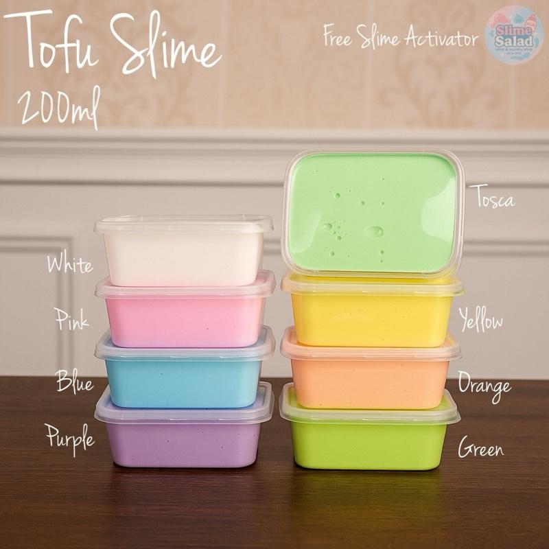 Tofu Slime 200ml Texture Tofu Jiggly | Slime Salad - Shop | Tokopedia