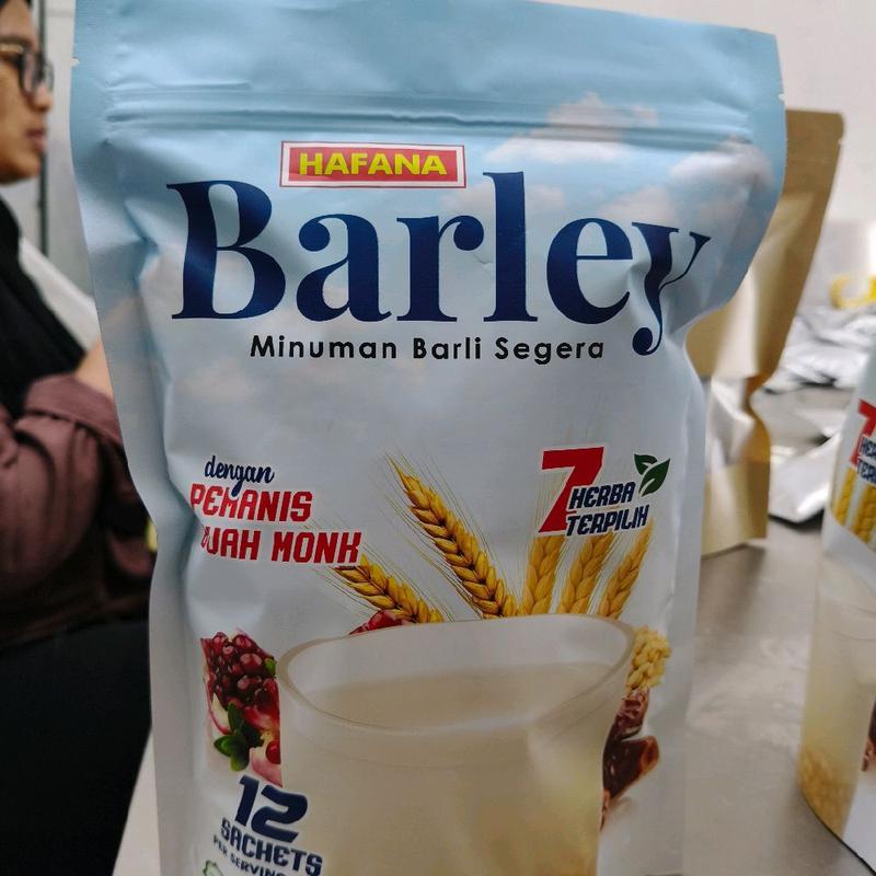 HAFANA Barley Minuman Barli Segera Dengan Pemanis Buah Monk, Extract ...