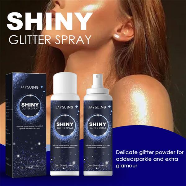 Jaysuing 60ml Hair Body Shiny Glitter Spray Nightclub Party Body ...