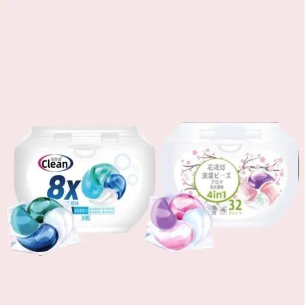 4 in-1 Laundry Capsule Laundry Pod Laundry Pods Laundry Detergent ...