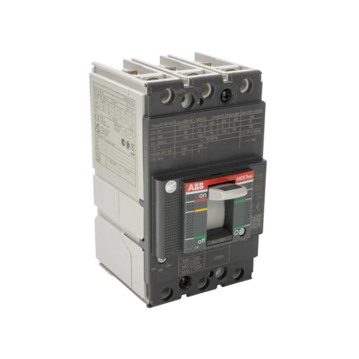 Jual MCCB ABB Tmax XT1S 100 3P 100A 36KA Moulded Case Circuit Breaker ...