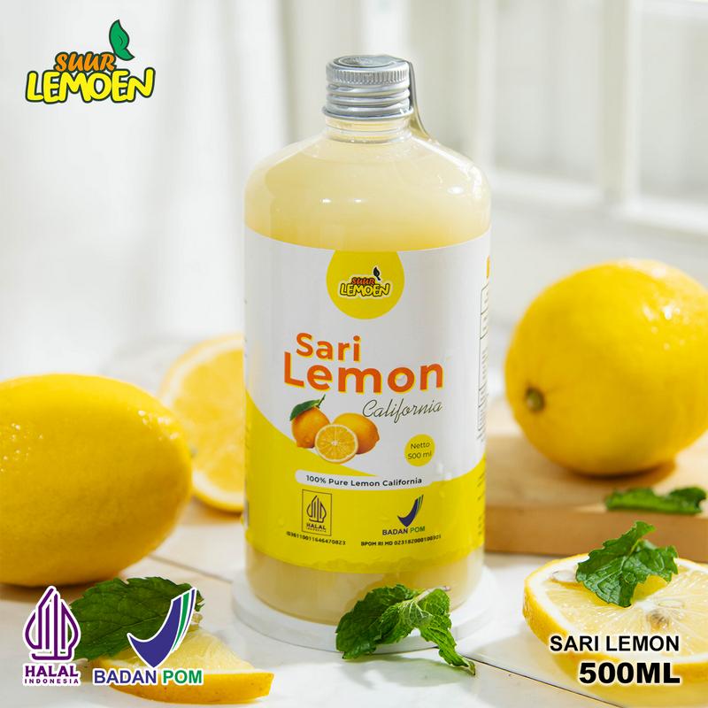 Suur Lemoen Sari Lemon 500ml Air Lemon Murni - Shop | Tokopedia