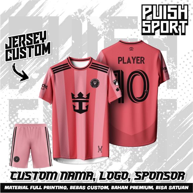 Jersey Inter Miami 25-26 Custom Full Printing - Shop | Tokopedia