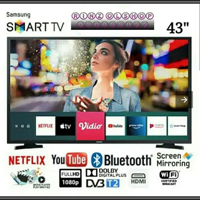 Jual Murah LED TV SAMSUNG 43T6500 SMART TV FULL HD ONE REMOTE - hitam ...