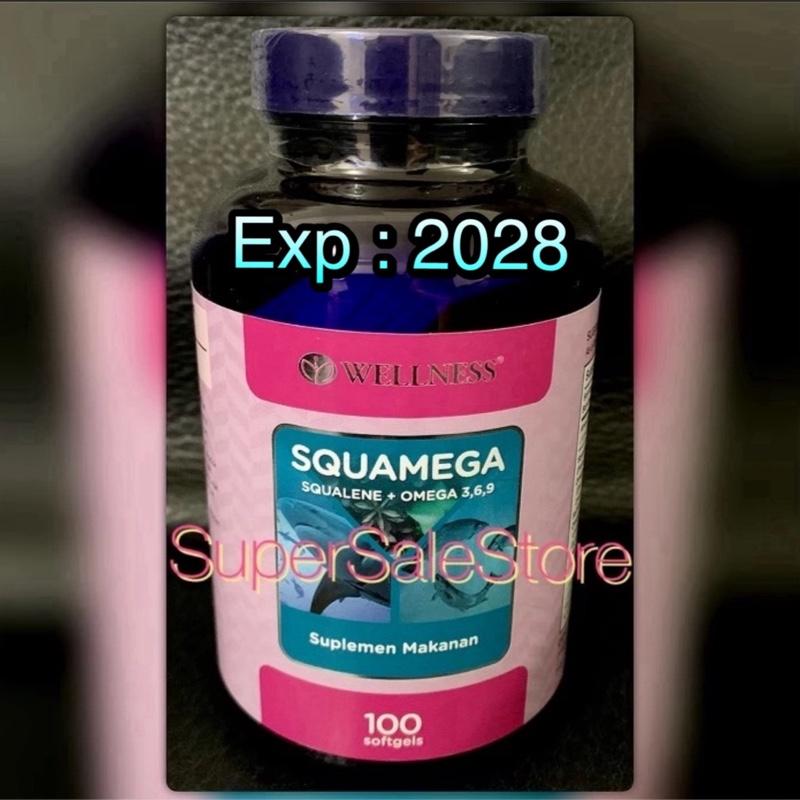 Wellness Squamega Squalene + Omega 369 isi 100 Softgels - Shop | Tokopedia
