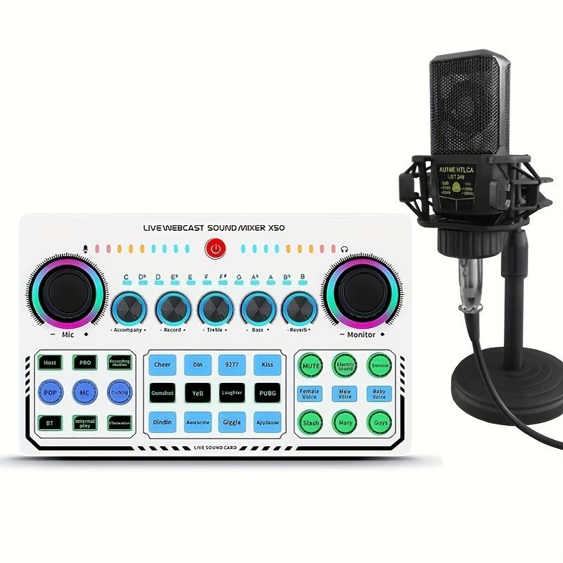 New X50 Podcast Equipment Bundle, With Podcast Condenser Microphone ...
