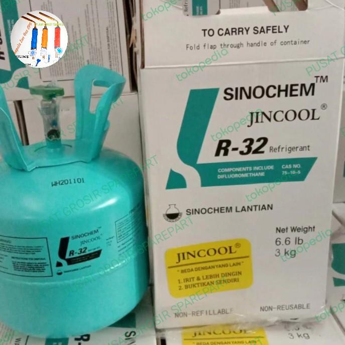 Freon ac r32 daikin dsp 3 kilo - jincool r32 3kg - Shop | Tokopedia