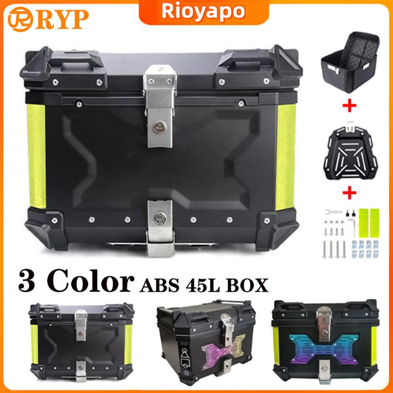 ABS Top Box 45L/58L X Box Motorcycle Box Gsb Lc135 Y15 Givi Box ...