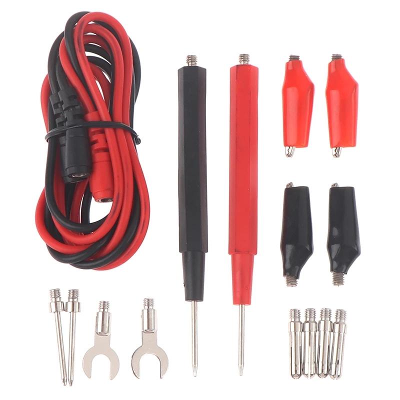 16 pcs Universal Digital Multimeter Probe Test Leads Multi Meter ...